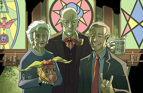 BARBARA BUSH Y ALEISTER CROWLEY