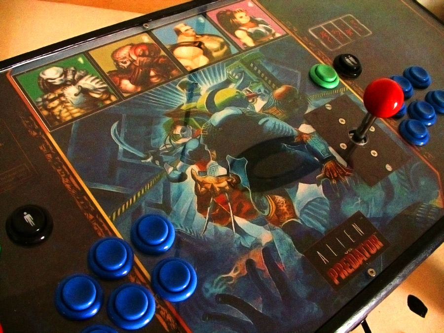 Arcade Mega Panel 2 joueurs.