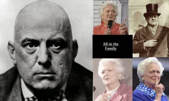 BARBARA BUSH Y ALEISTER CROWLEY