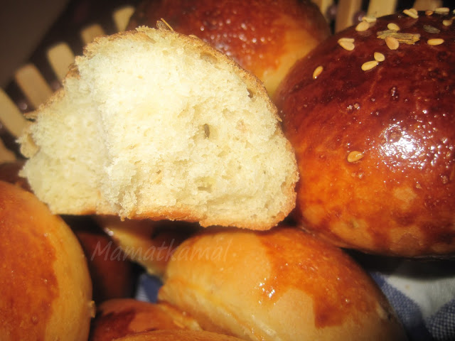Krachel ou 9rachel marocains / Moroccan Buns or Rolls / Brioches marocaines