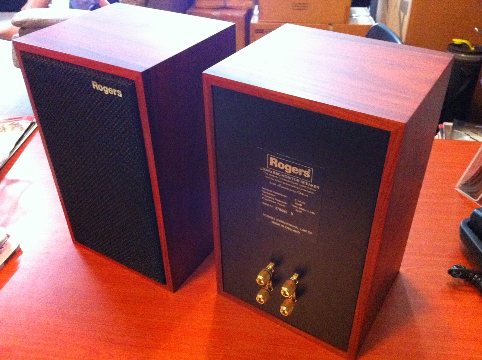 Rogers LS3/5a 60th Anniversary Edition (used)