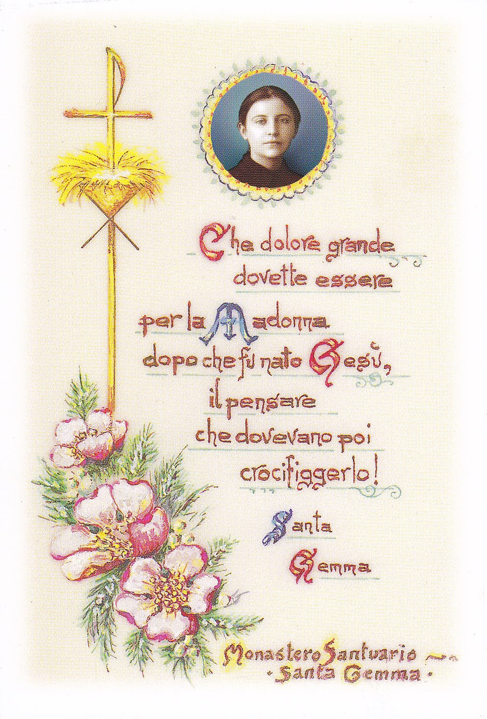 Sainte Gemma GALGANI