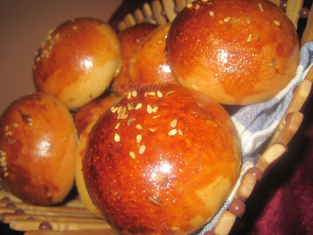 Krachel ou 9rachel marocains / Moroccan Buns or Rolls / Brioches marocaines