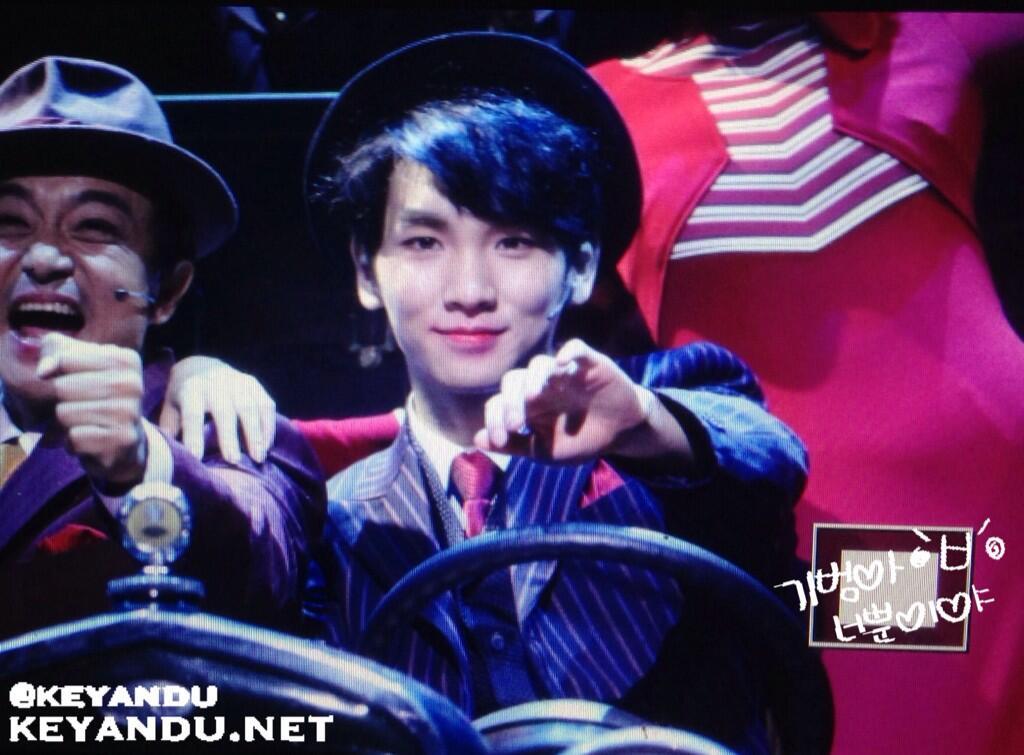 130905 Key @ Musical "Bonnie and Clyde"