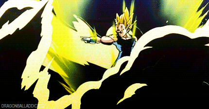 Gifs de Vegeta "Saiyan"