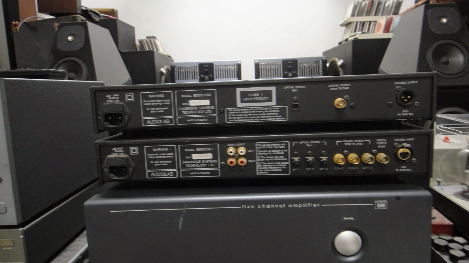 Audiolab 8000CDM cd transport & 8000DAC dac (Used)SOLD