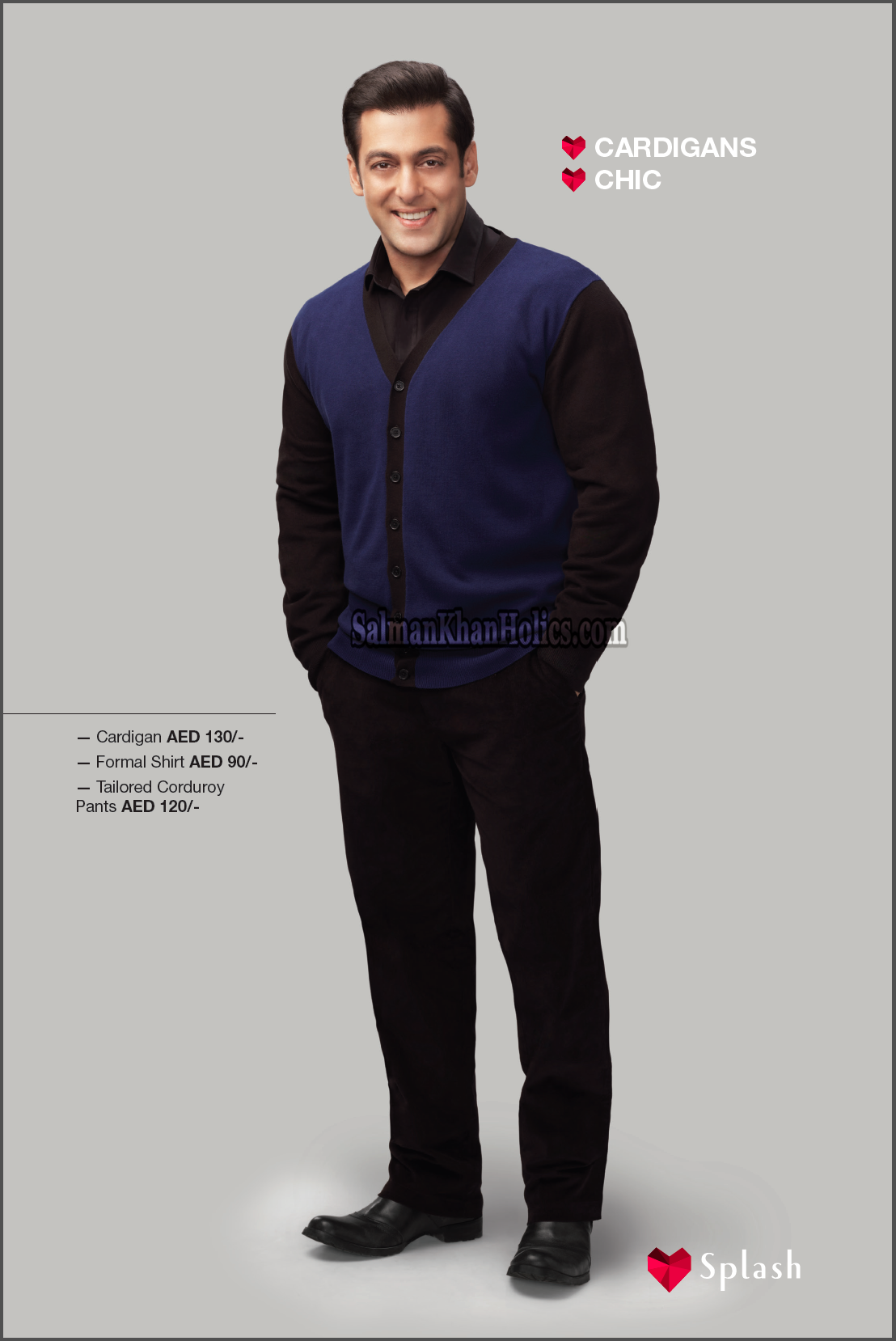 Salman Khan’s photoshoot for Splash Fashions Autumn/Winter 2013 ...