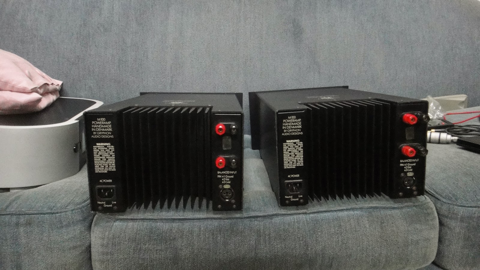 The Gryphon M-100 mono power amplifier SOLD