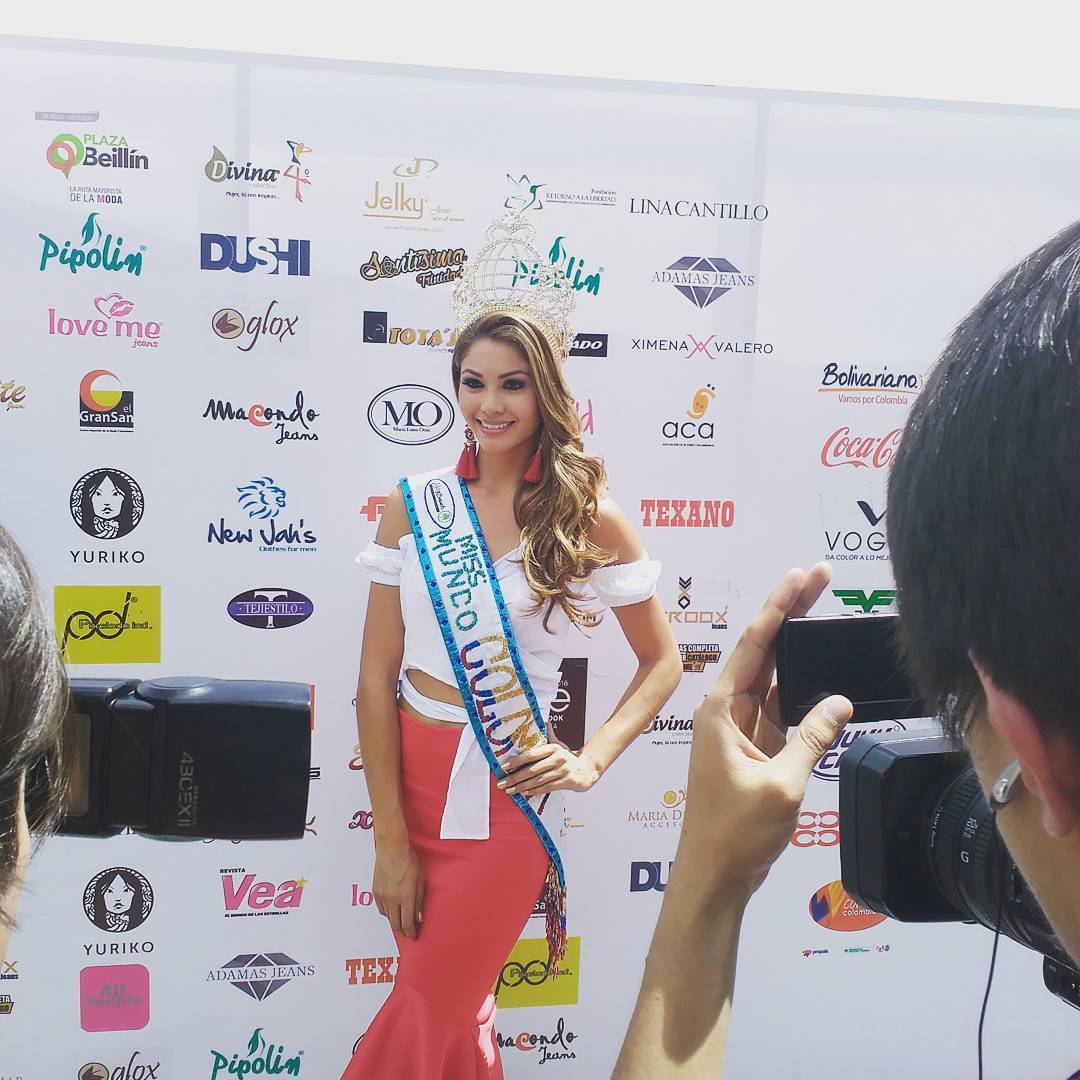 fotos de miss mundo colombia 2016.