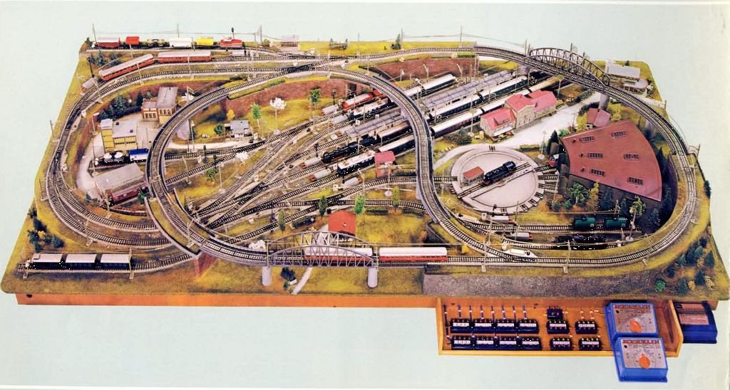 Märklin Anlage #10 aus 0390 Gleisplanheft