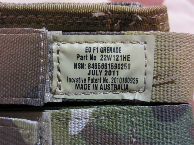 Multicam TBAS pouches