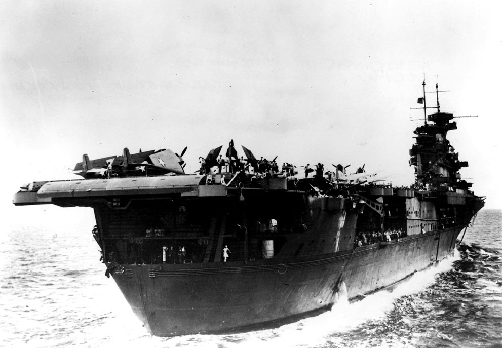 la bataille de Midway. juin 1942