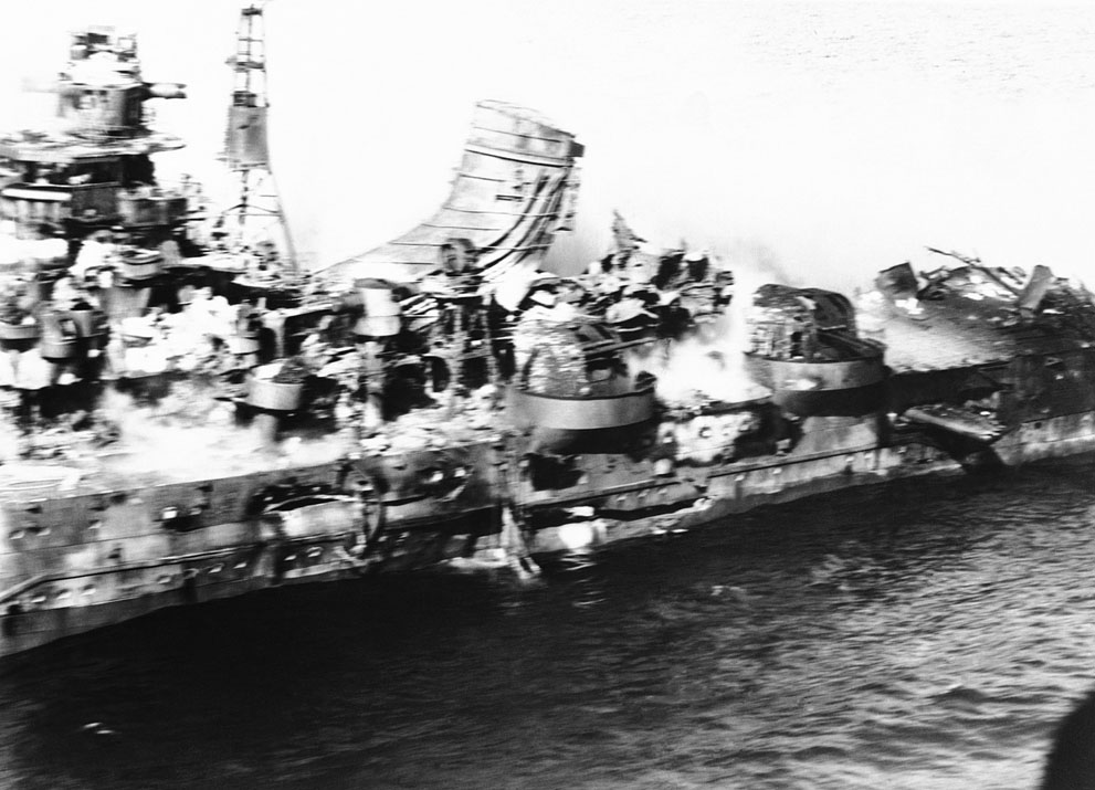 la bataille de Midway. juin 1942