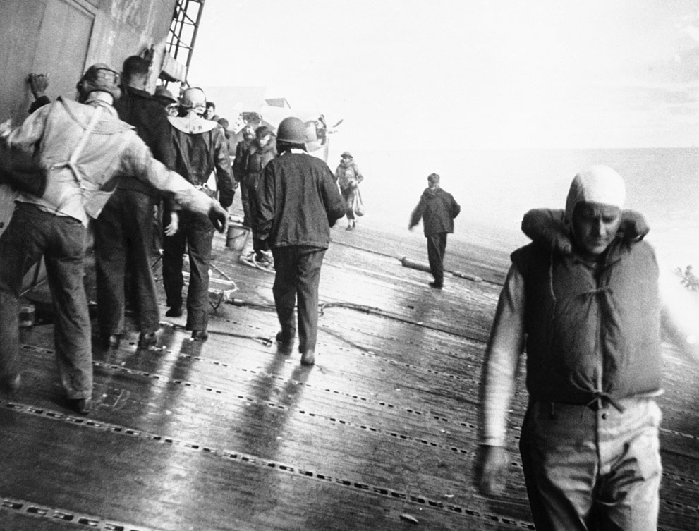 la bataille de Midway. juin 1942