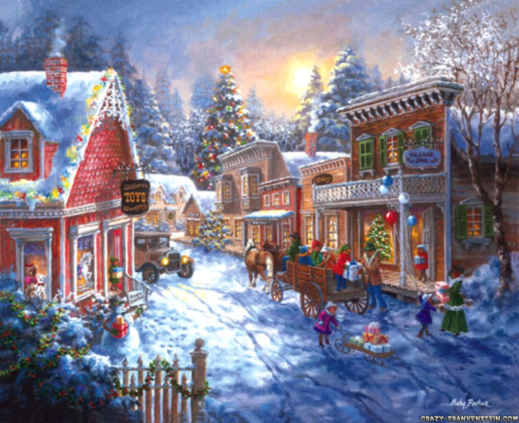 CHRISTMAS SCENES BY ISABEL! PLEASE ENJOY