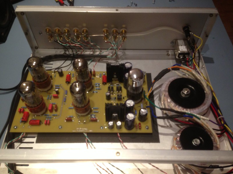 NEW product - SP10-OCTAL preamp with phono and power supply