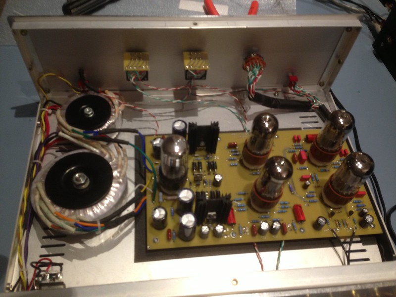 NEW product - SP10-OCTAL preamp with phono and power supply