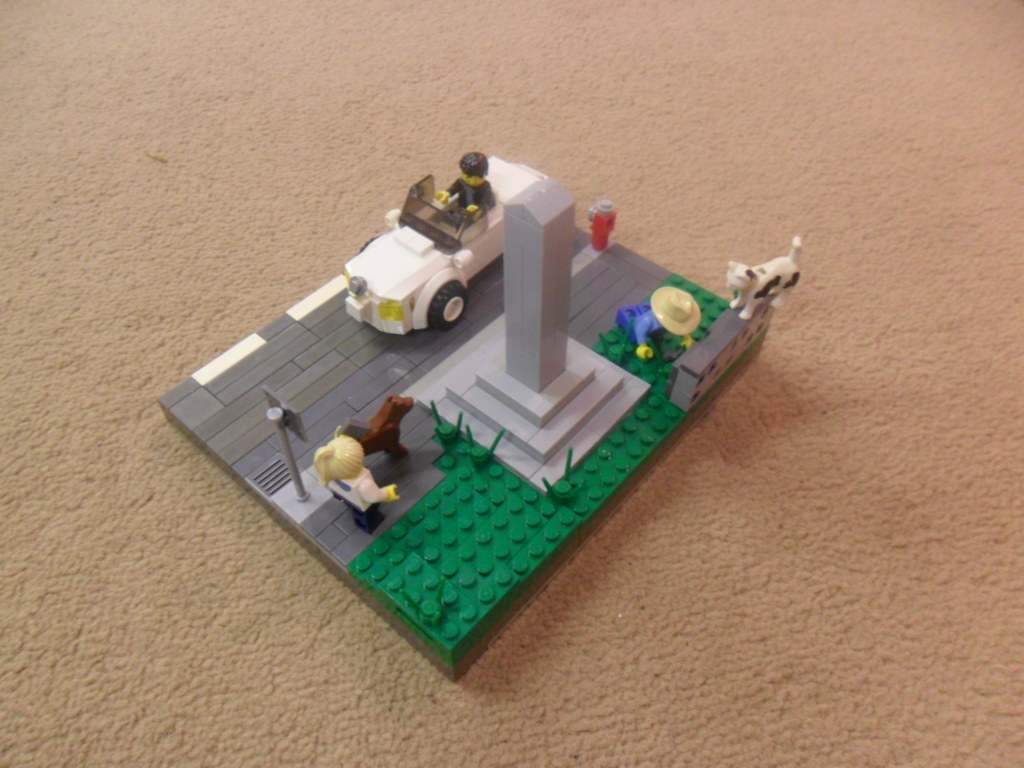 Lego City Park and War Memorial