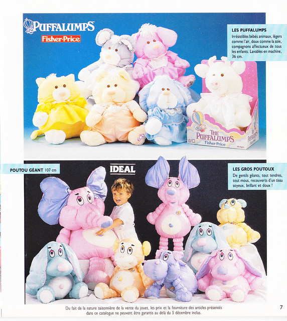 Puffalumps & Wild Puffalumps (FISHER PRICE) 1986 - 1987
