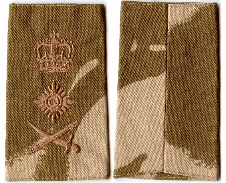 4 Colour Desert Rank Slides.