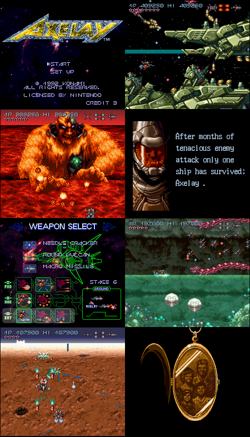 [SNES/VC] Axelay