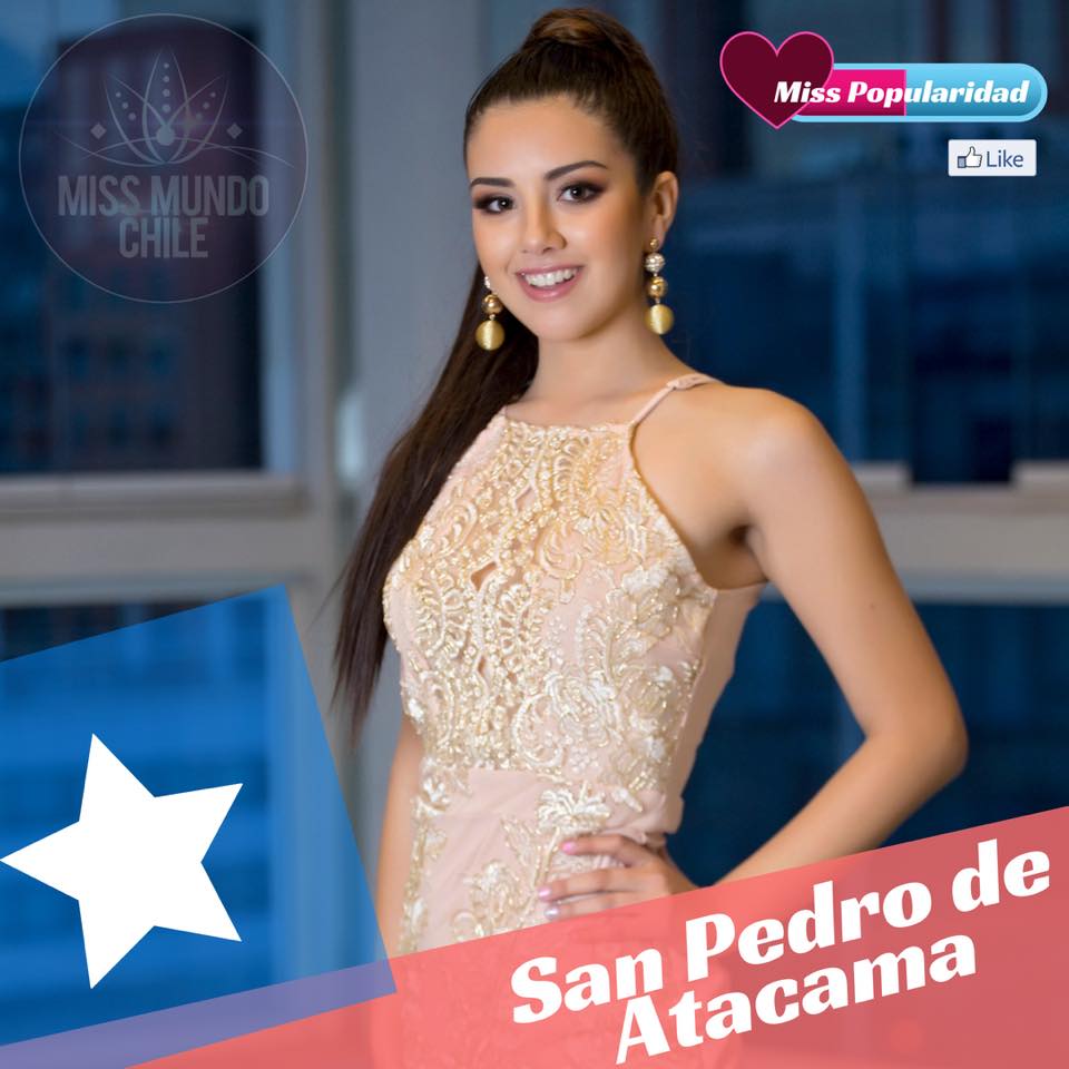 candidatas a miss chile mundo 2018. final: 2 sep.