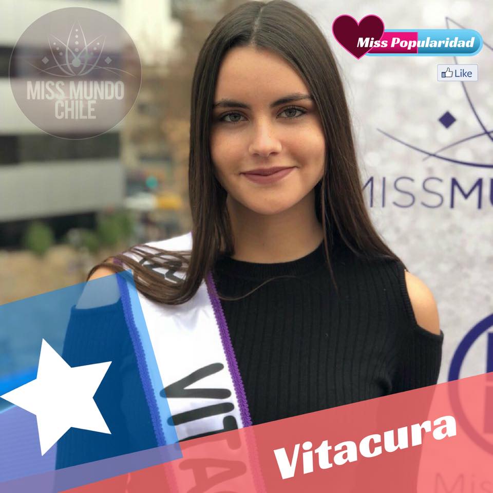 candidatas a miss chile mundo 2018. final: 2 sep.