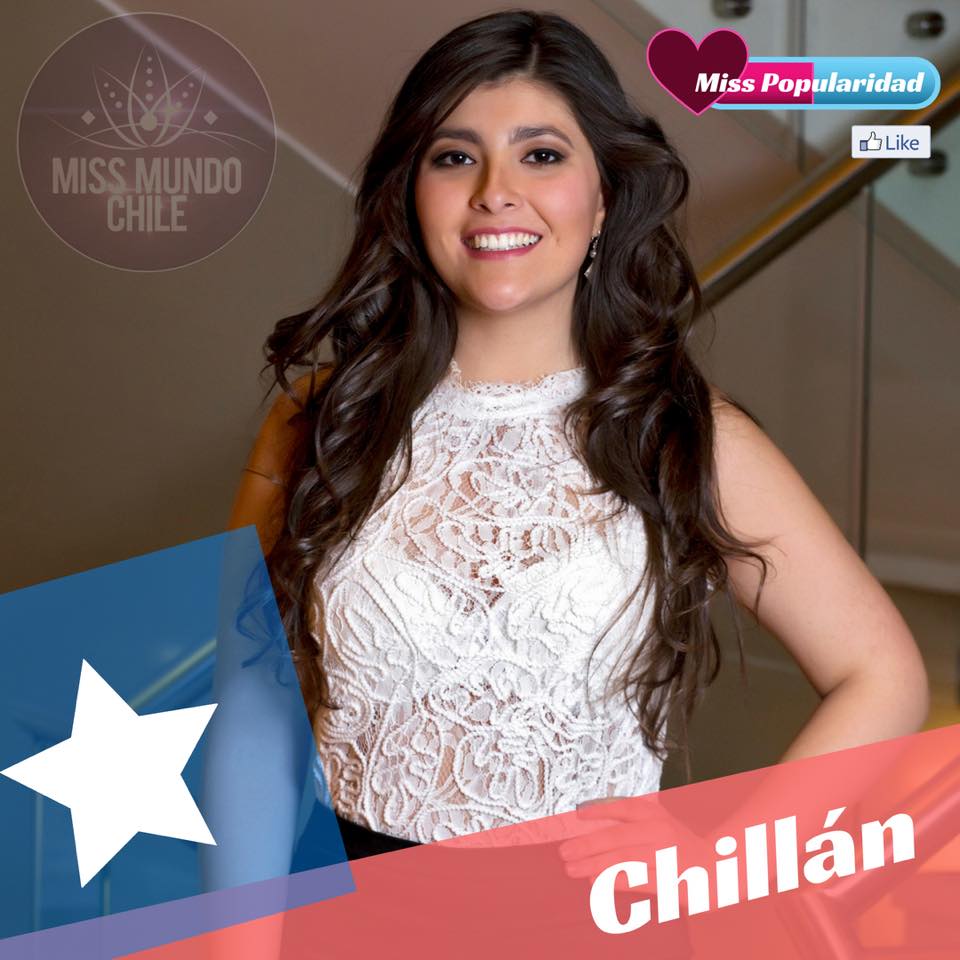candidatas a miss chile mundo 2018. final: 2 sep.