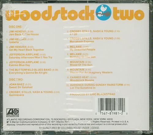 Woodstock Two (1971)