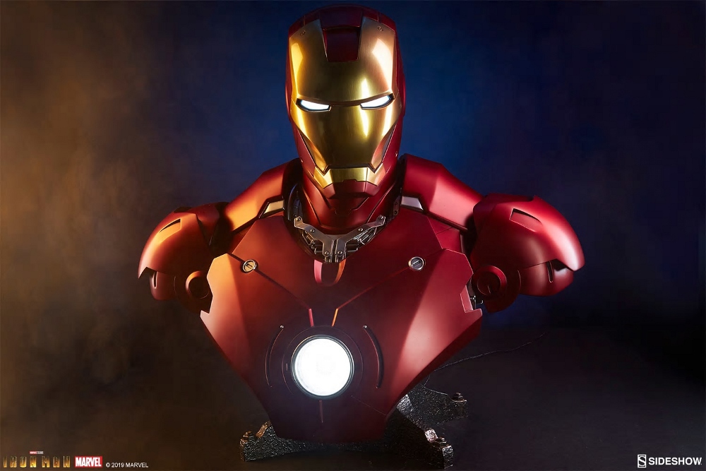 IRON MAN MARK III - Life Size Bust