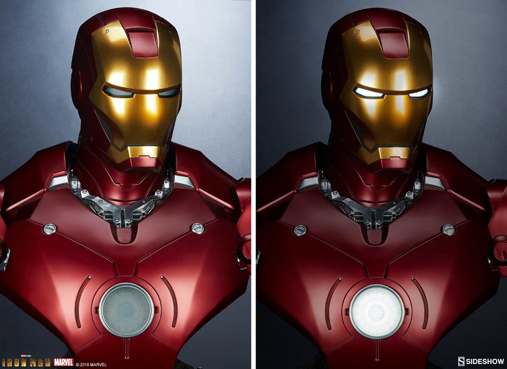 IRON MAN MARK III - Life Size Bust