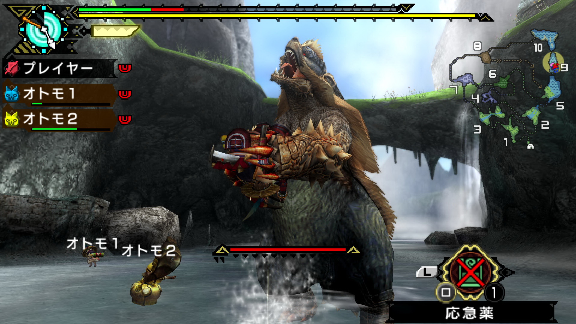 Comparacion real de graficos entre MHP3rd y MHP3rd HD ps3