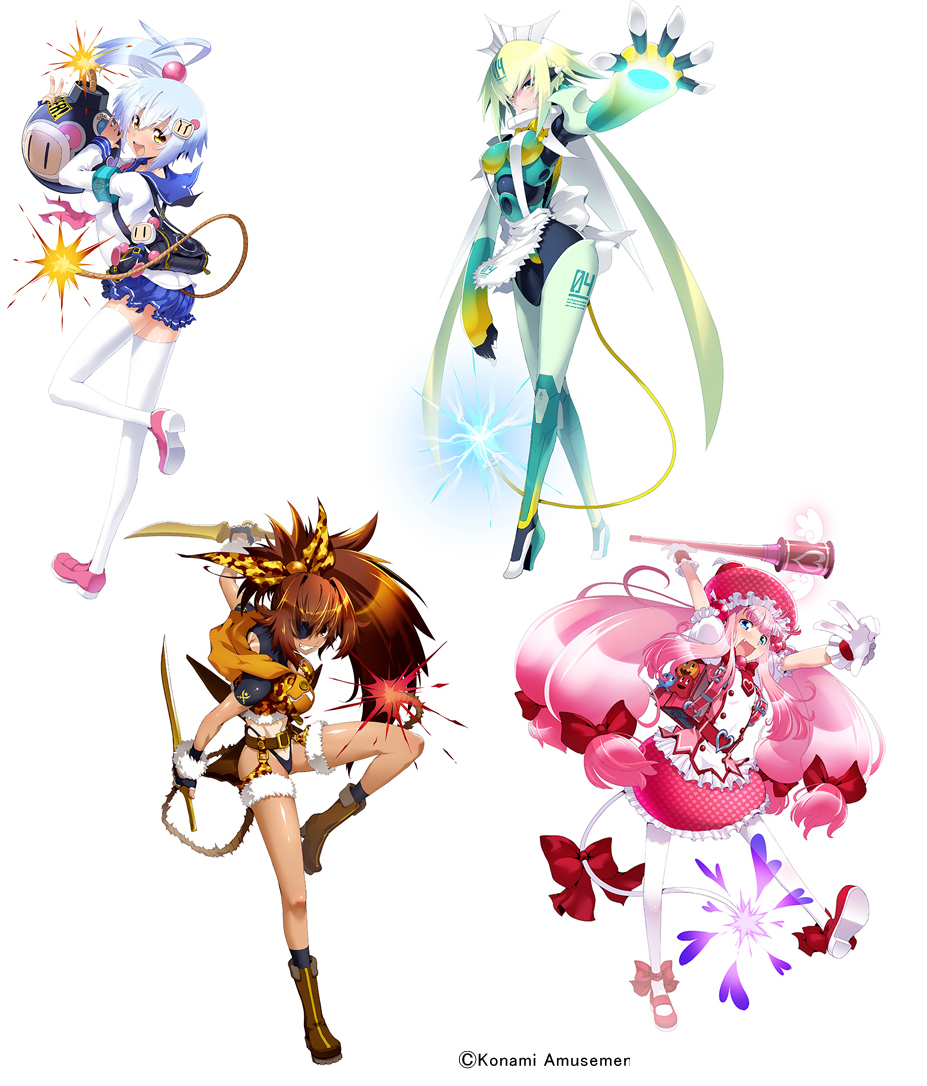 Konami anuncia Bombergirl, exclusivo para Arcade.