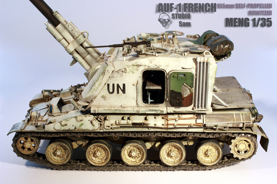 MENG 1/35. AUF1 FRENCH 155mm Self Propelled Howitzer
