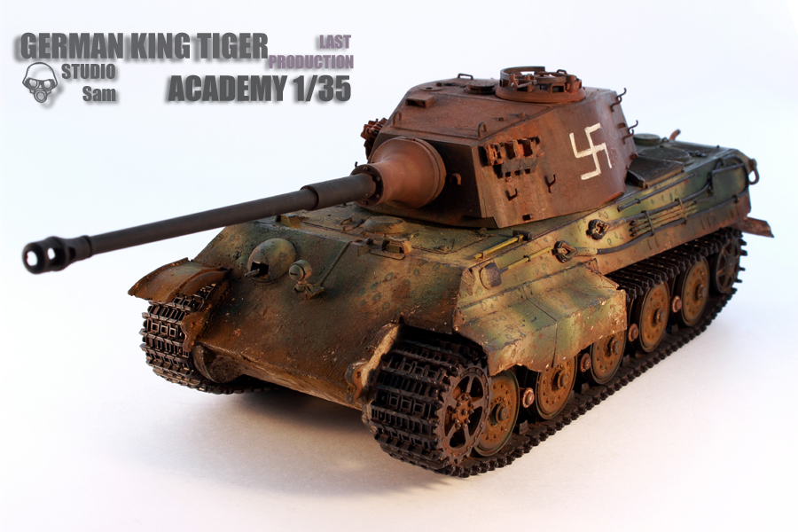 TRUMPETER 1/35 KING TIGER LAST PRODUCTION