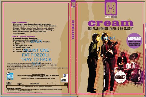 CREAM, DISCOGRAFÍA COMENTADA. 5º) "LIVE CREAM". (Polydor, ATCO, RSO ...