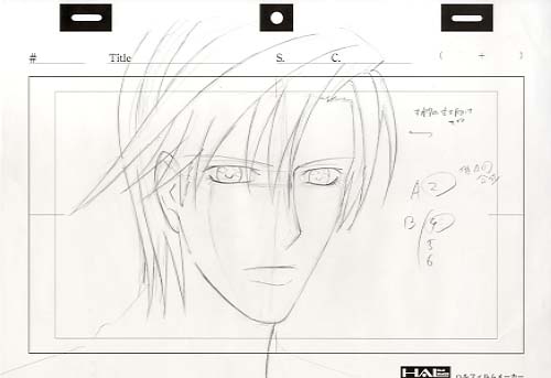settei, genga, douga layout, storyboard