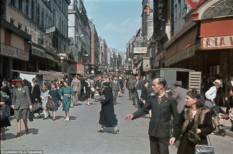Paris bajo la perspectiva nazi