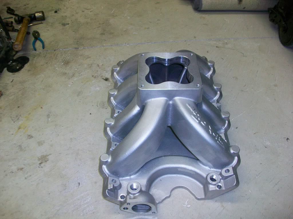 TFS-54400111 A-460 single 4 barrel intake manifold(dominator)