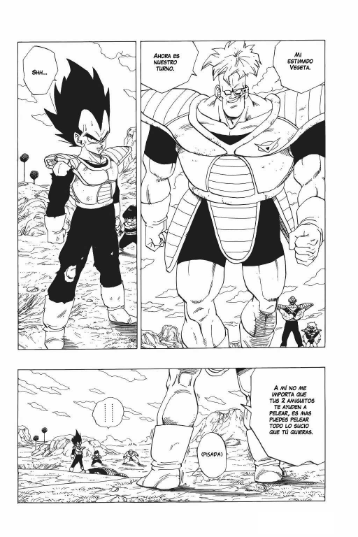 Vegeta vs Recoome