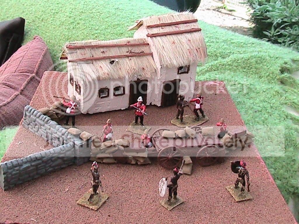 Small Rorkes Drift Diorama