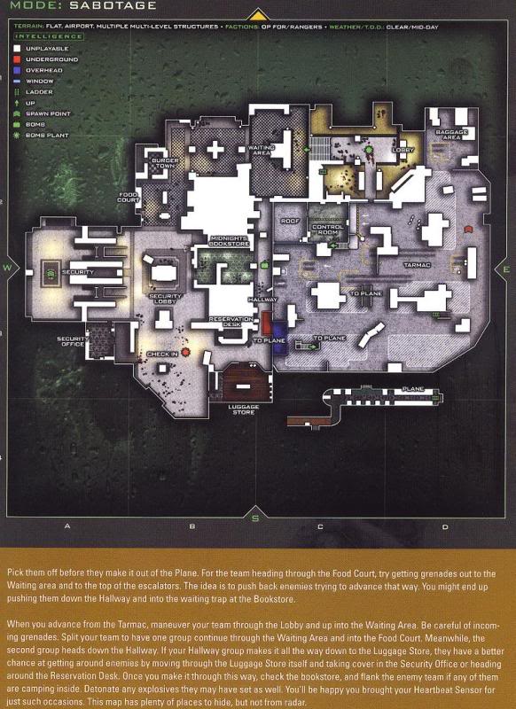 Official MW2 Maps/spawns for each mode...