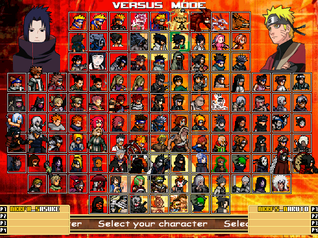 [MF]Naruto mugen NKRF 2012