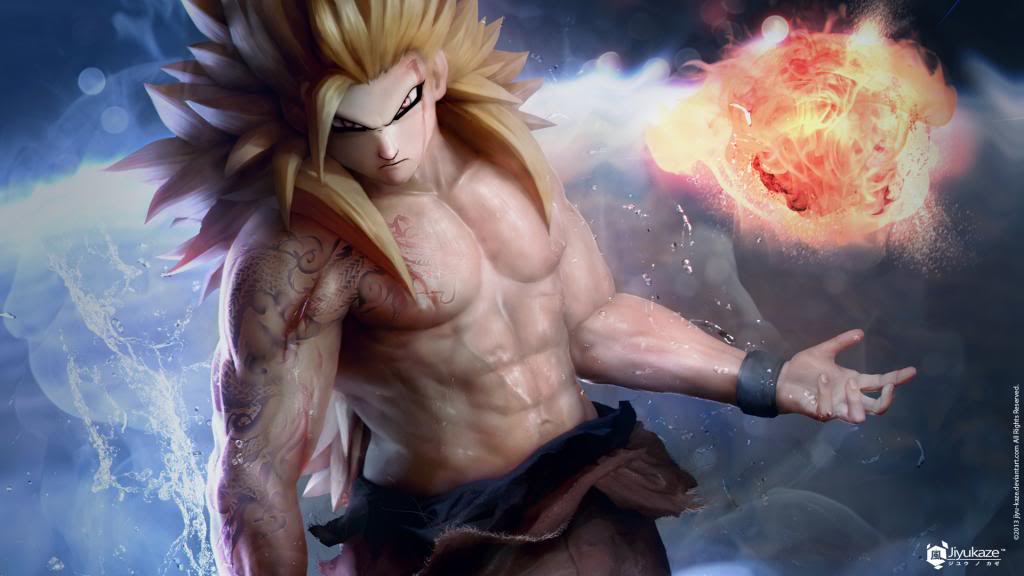 Imagenes de Dragon Ball (serias, graciosas, fan-arts, renders, etc ...
