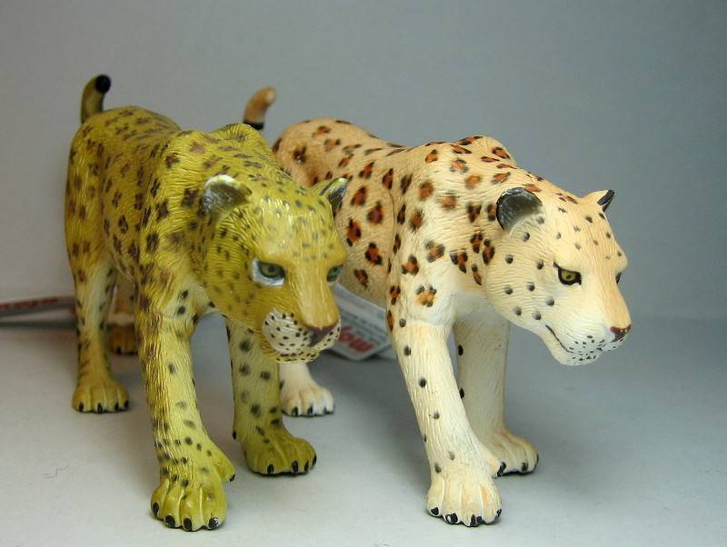 The new variations of the Mojo lynx and the leopard :-)