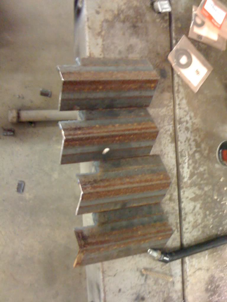 first of 2 axle paddles