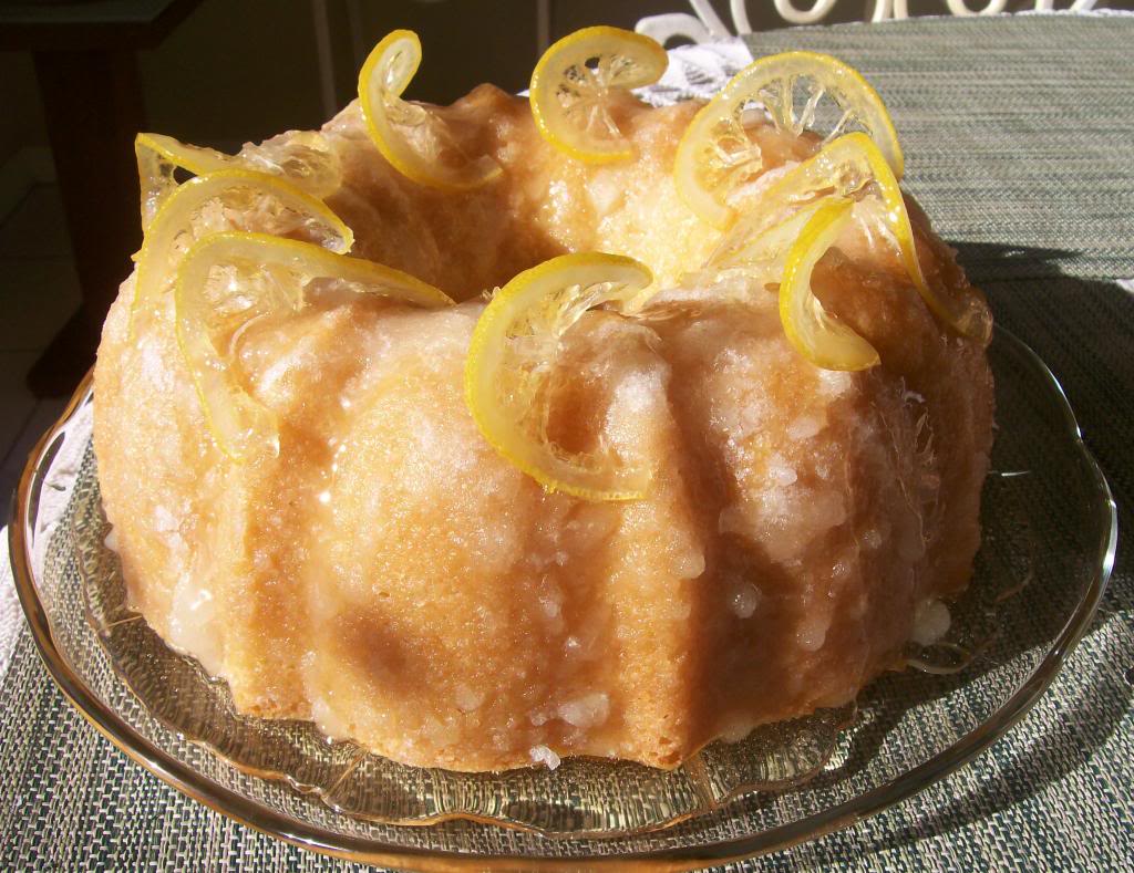 Lemon Cornmeal Cake