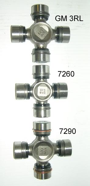 Adaptor, conversion or bastard U joints