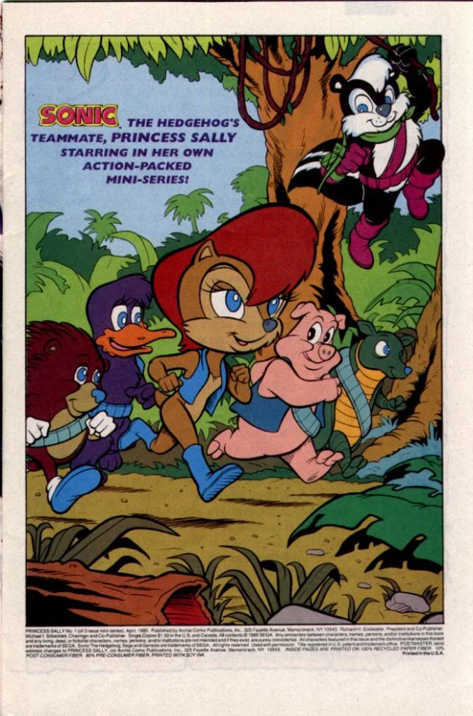 Sally Acorn Comic #1