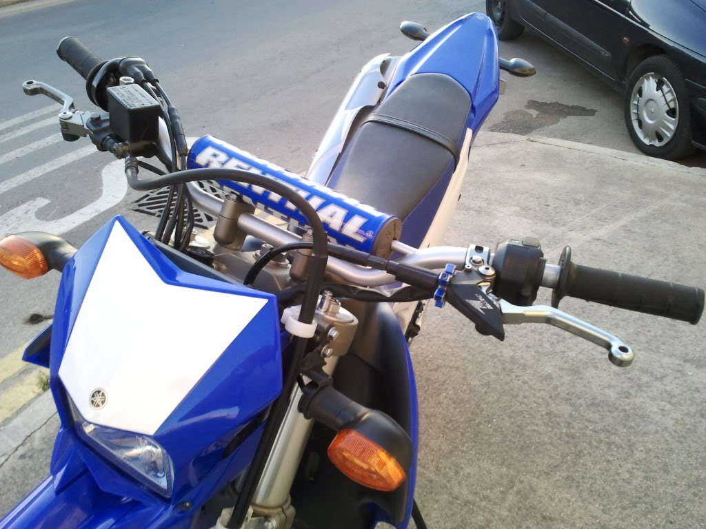 wr250r with gytr pipe and other parts